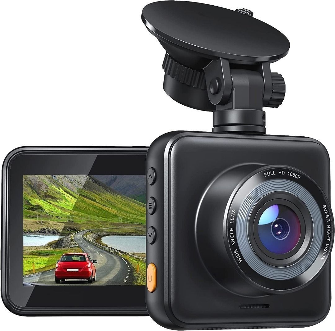 [C0396] Dash Cam for Cars,1080P Full HD Dash Camera,Suction Cup Front ...