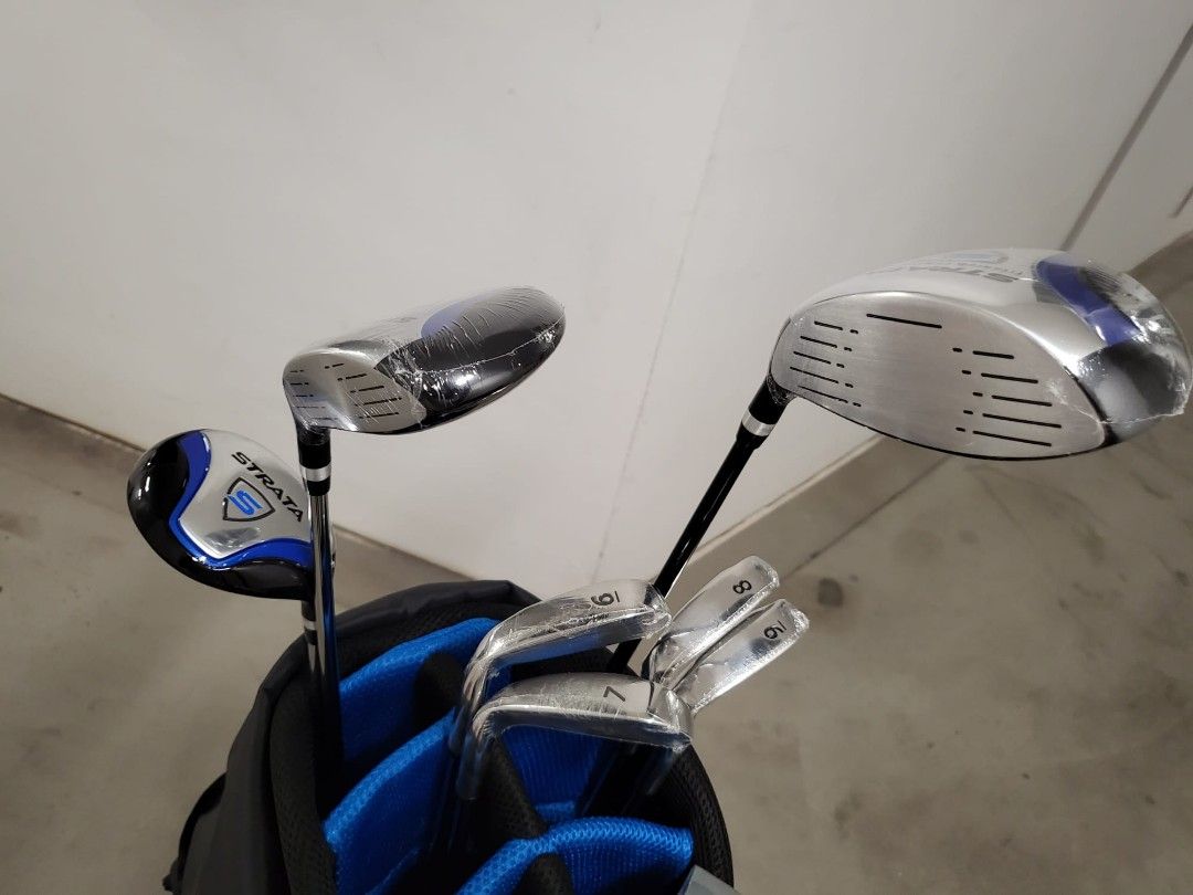Callaway Strata 12 Piece Beginner Golf Set, Sports Equipment, Sports ...