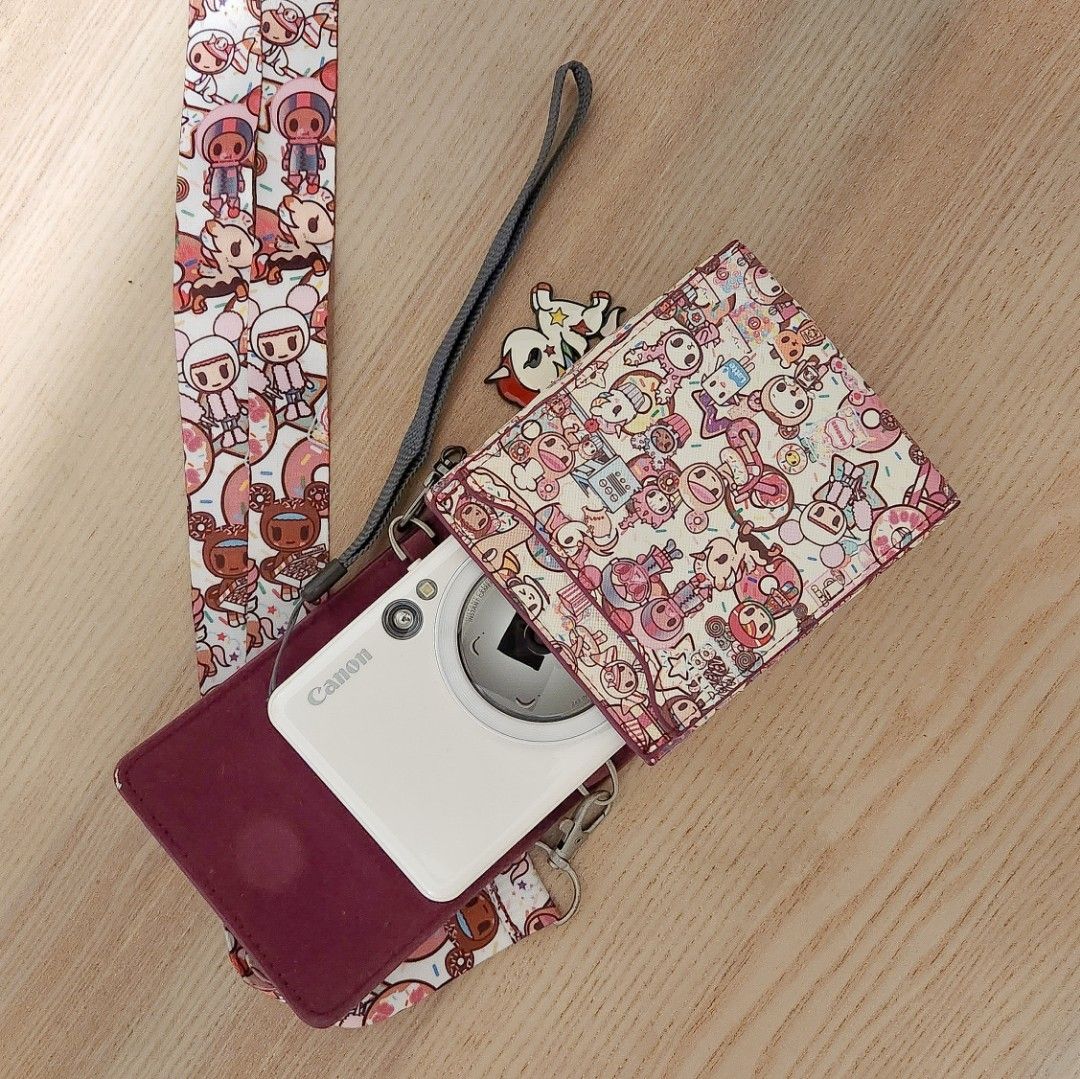 canon inspic zv-123a aesthetic white printout instant camera ...