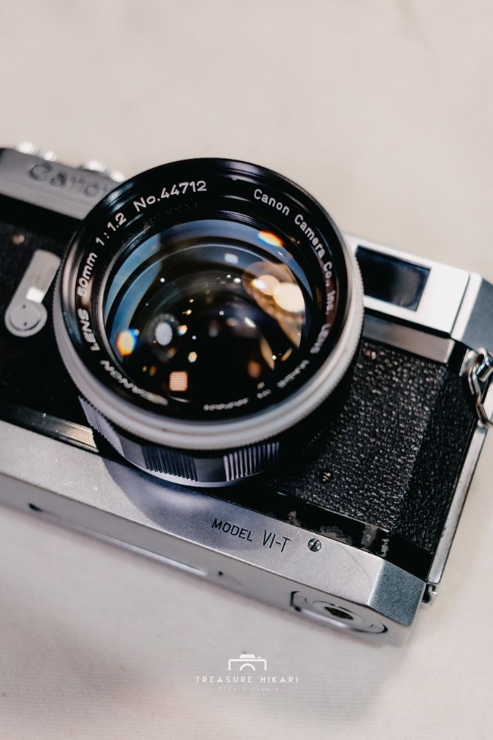 Canon VI-T + 50mm F1.2 LTM, 攝影器材, 相機 - Carousell