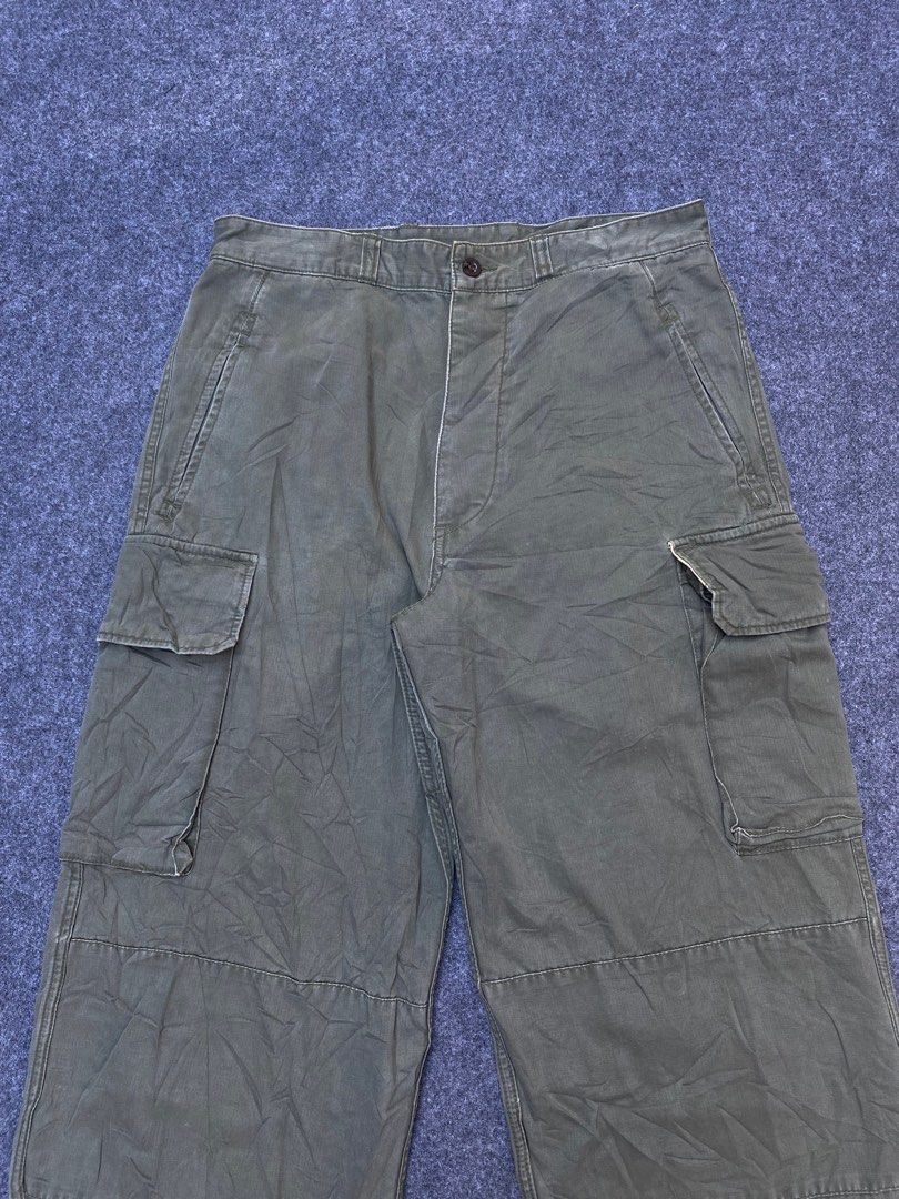 Cargopants Alpha Industries Green Army, Fesyen Pria, Pakaian , Bawahan ...