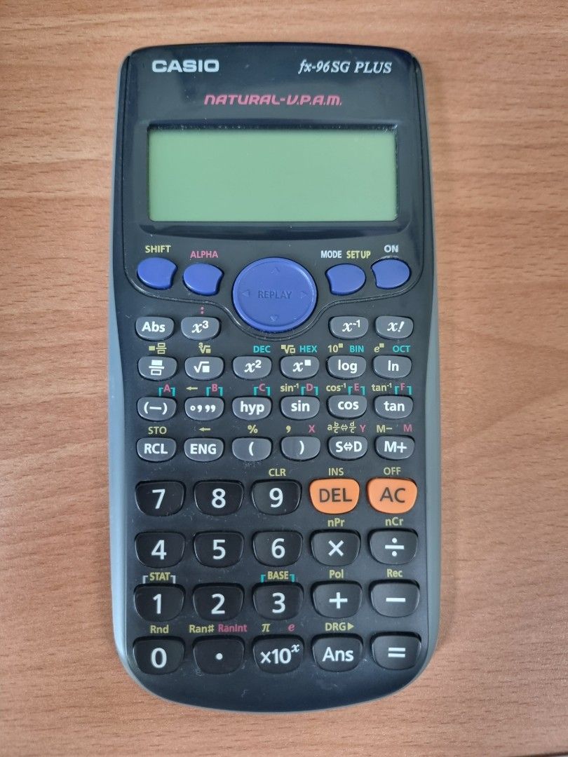 Casio fx-96SG Plus Scientific Calculator, Hobbies & Toys, Stationery ...