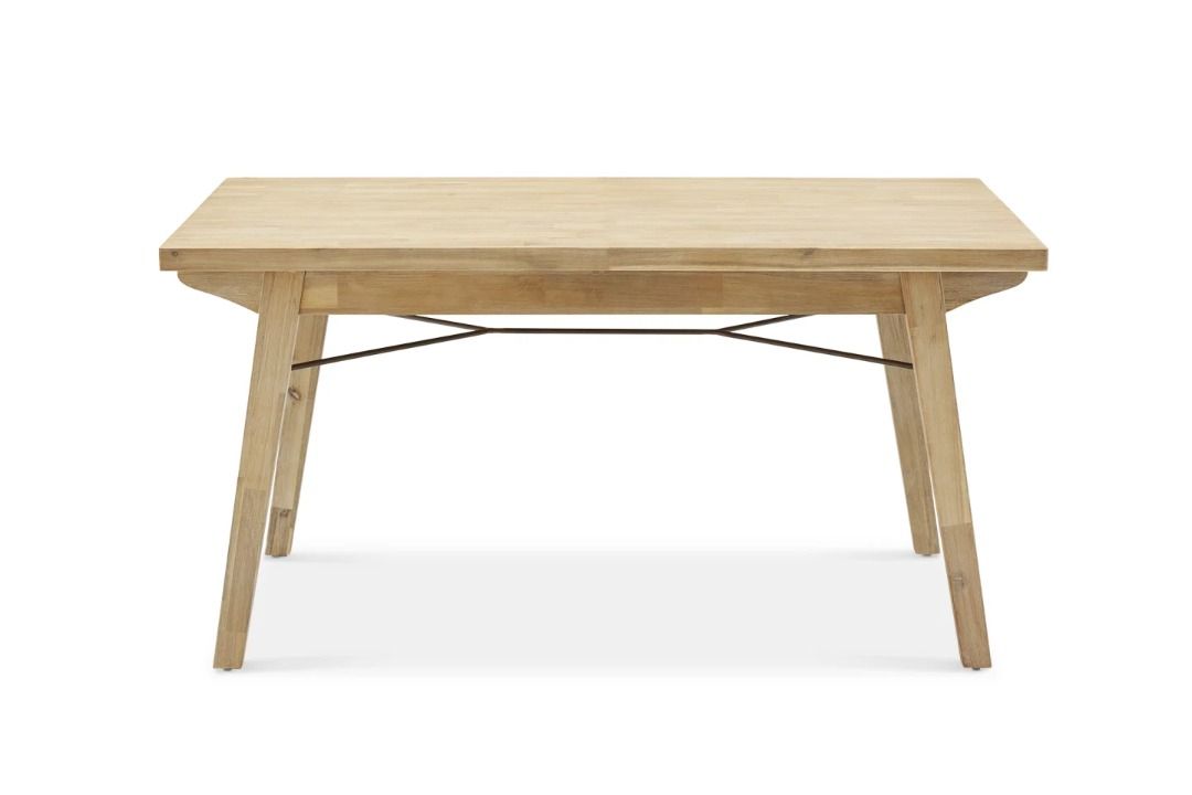 Castlery solid wood dining table, Furniture & Home Living, Furniture ...