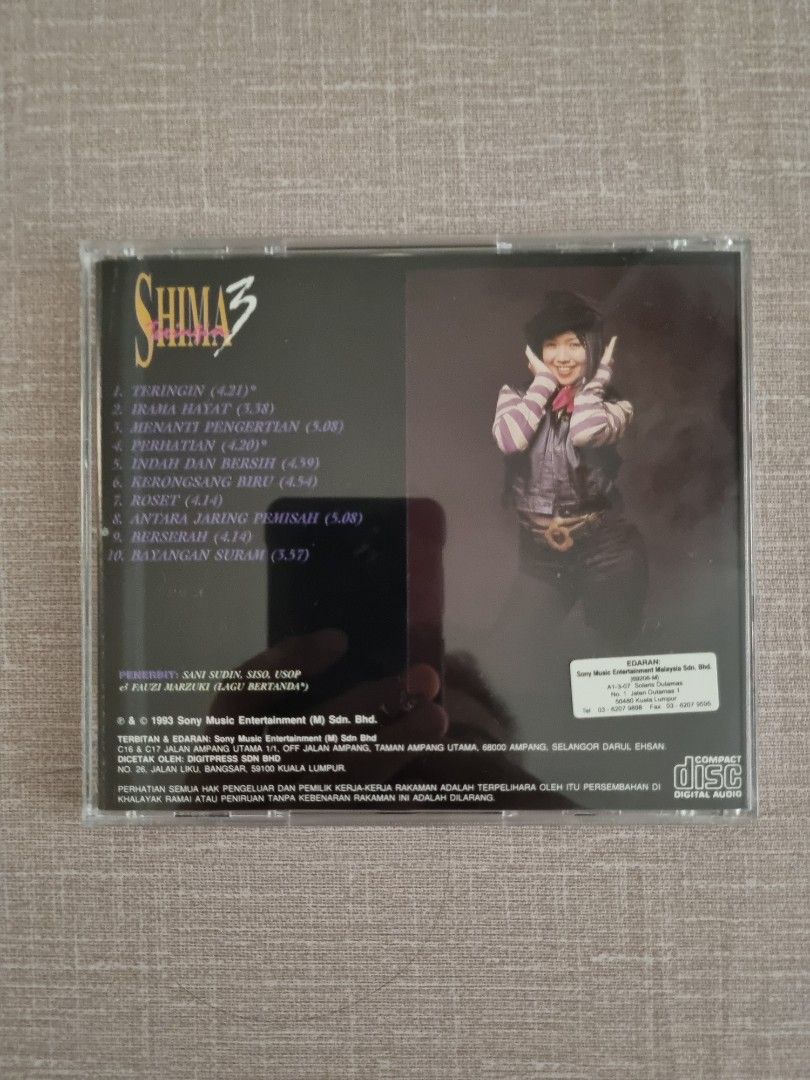 CD Shima 3 Teringin, Hobbies & Toys, Music & Media, CDs & DVDs on Carousell
