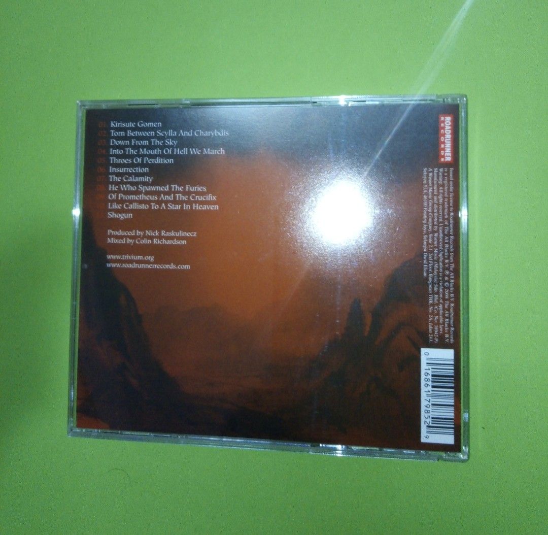 CD TRIVIUM : SHOGUN ALBUM (2008) METALCORE PROGRESSIVE METAL, Hobbies ...