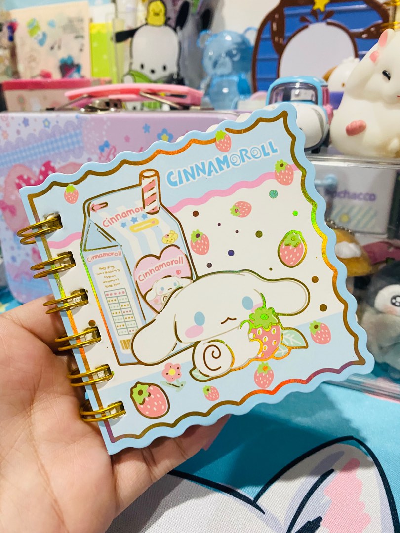cinnamoroll grid notebook on Carousell