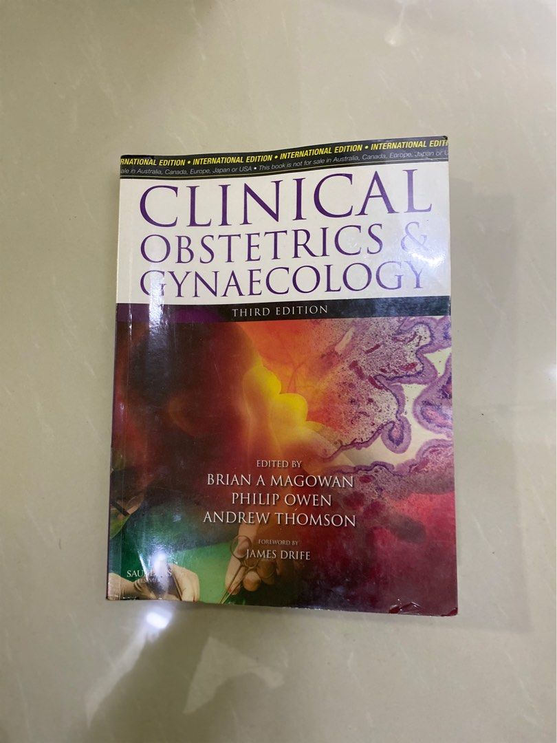 Clinical Obstetric and Gynaecology, Hobbies & Toys, Books & Magazines, Textbooks on Carousell