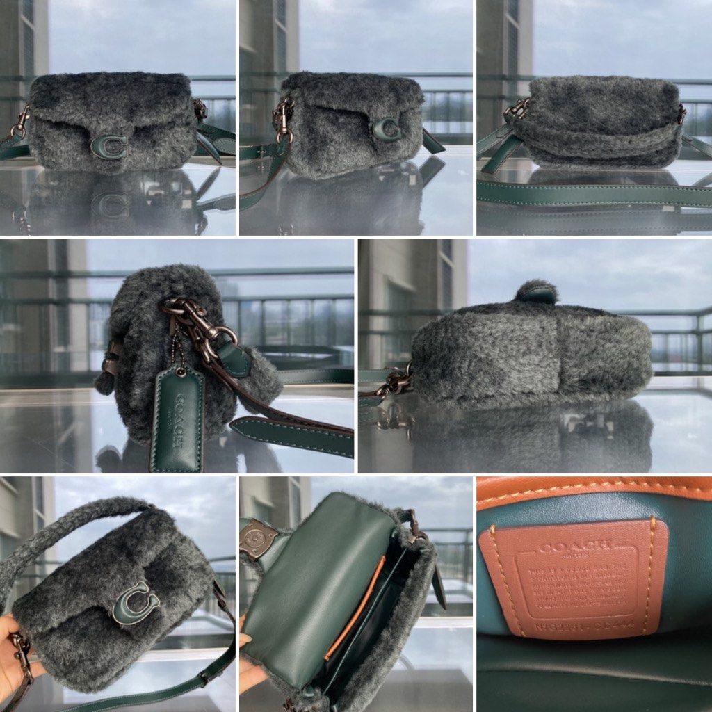 Coach Furry Pillow Tabby Shoulder Bag 18 (CC444), Women's Fashion, Bags ...