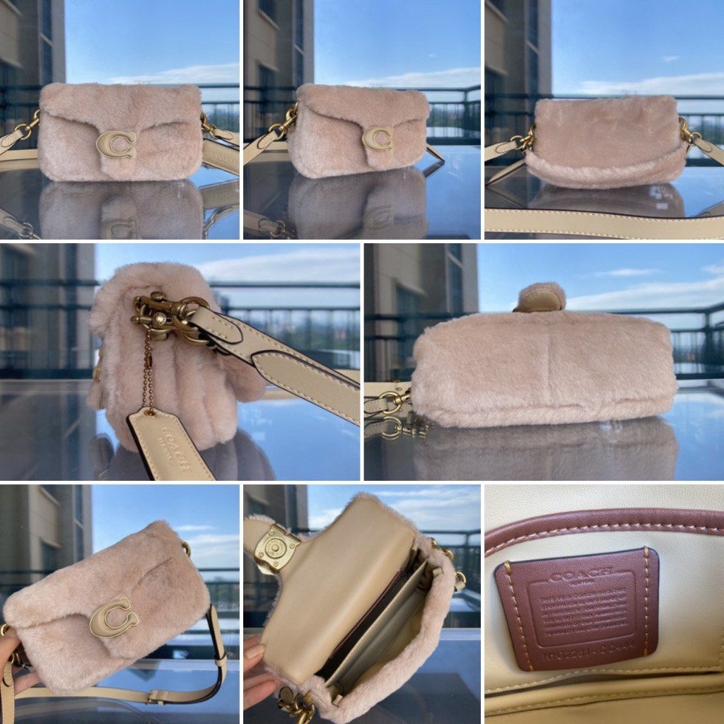 Coach Furry Pillow Tabby Shoulder Bag 18 (CC444), Women's Fashion, Bags ...