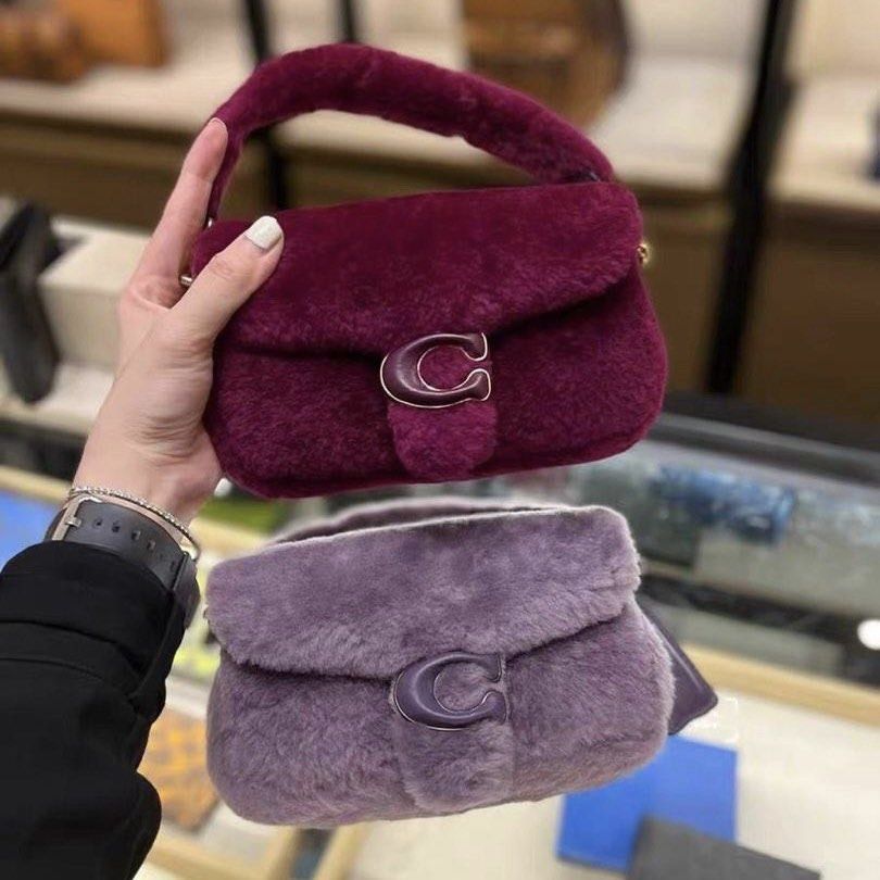 Coach Furry Pillow Tabby Shoulder Bag 18 (CC444), Women's Fashion, Bags ...