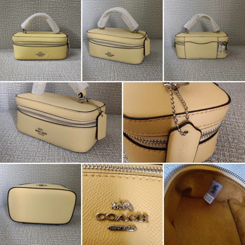 Coach Train Case Crossbody Bag (CJ522 CJ520), Women's Fashion, Bags ...