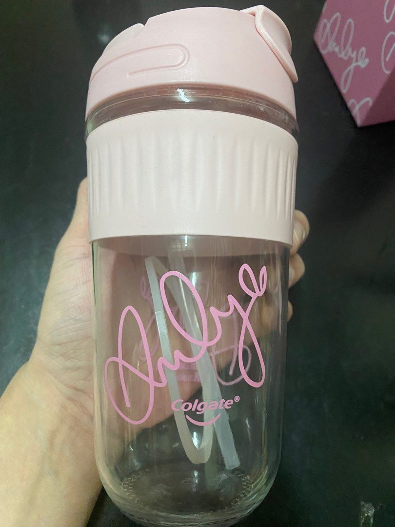 Colgate Mirror Anson Lo Smile With Anson Lo Glass Water Bottles 高路潔X ...