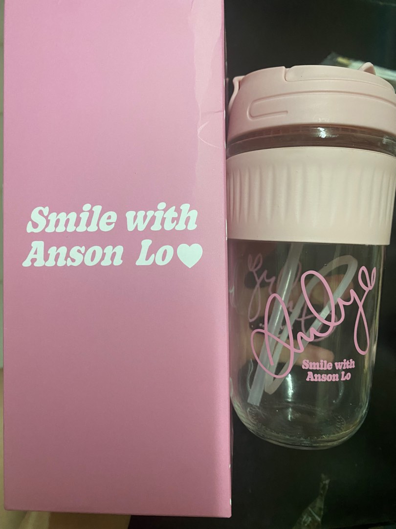 Colgate Mirror Anson Lo Smile With Anson Lo Glass Water Bottles 高路潔X ...
