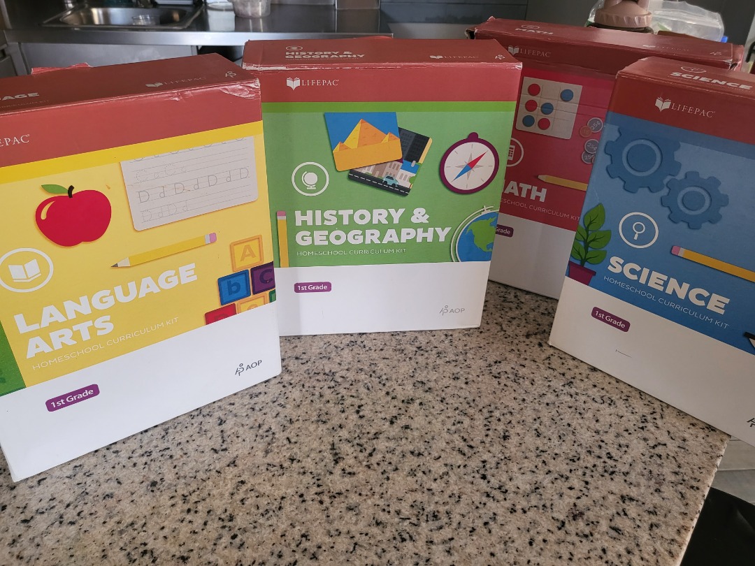 Complete Homeshool Curriculum Kit/books by AOP, Hobbies & Toys, Books ...