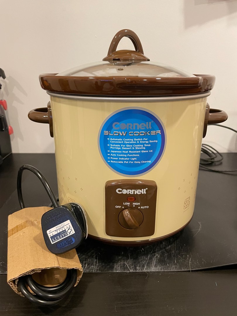 Cornell Slow Cooker CSC350, TV & Home Appliances, Kitchen Appliances ...
