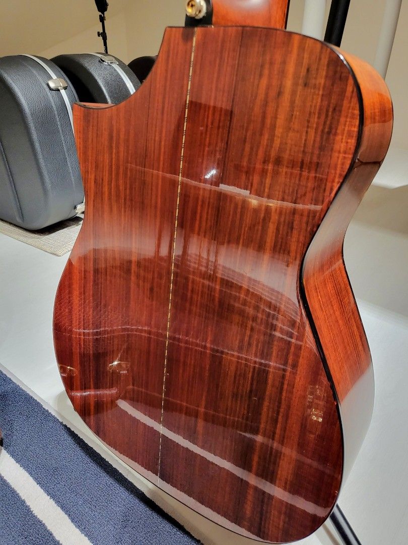 Cort Frank Gambale Luxe acoustic signature guitar, Hobbies & Toys ...