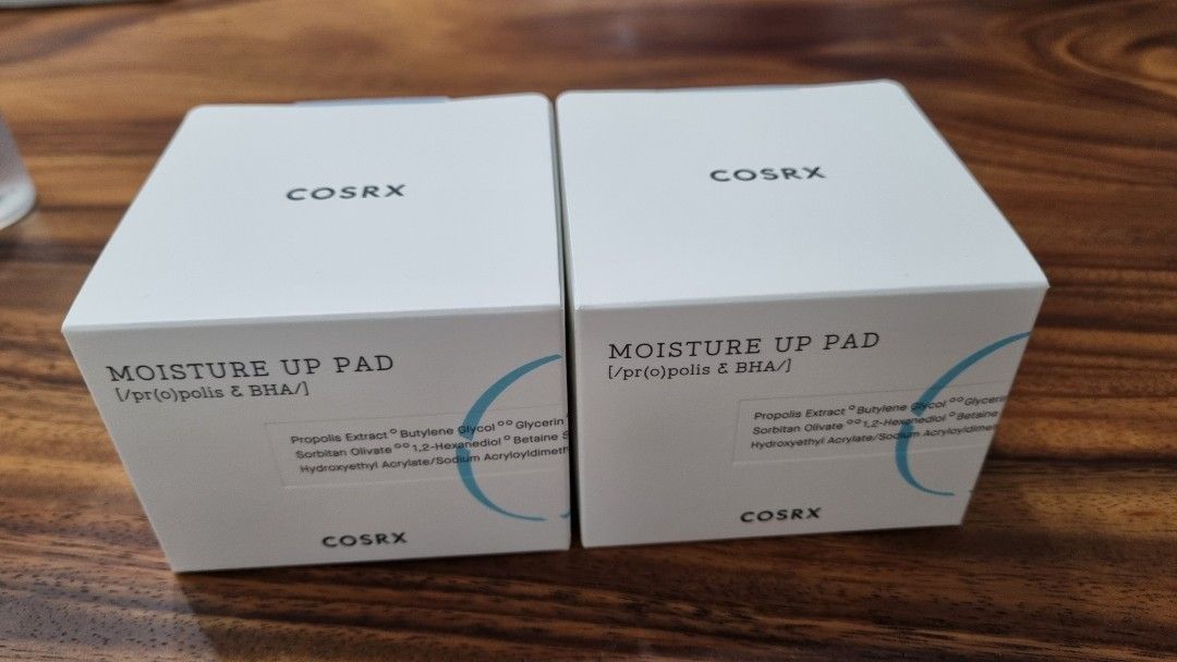 Cosrx Moisture Up Pad (2 boxes), Beauty & Personal Care, Face, Face ...