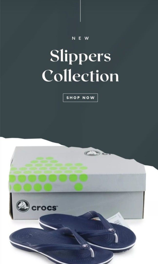 Crocs Slippers, Men's Fashion, Footwear, Flipflops and Slides on Carousell