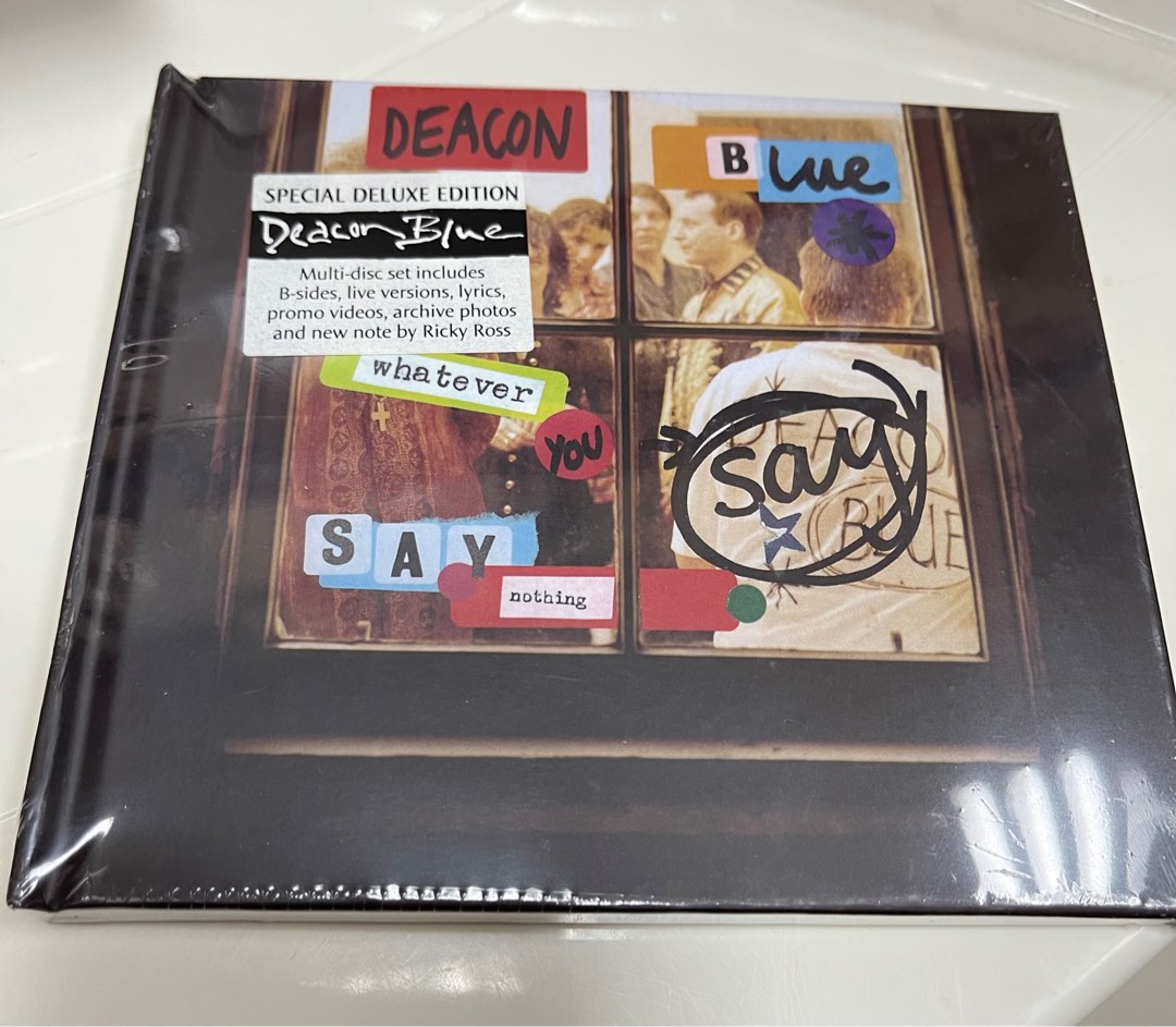 Deacon Blue – Whatever You Say, Say Nothing (deluxe edition 2CD + DVD) 全新未開封, 興趣及遊戲, 音樂、樂器 & 配件 ...