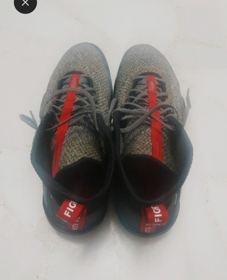 Decathlon Lightweight Flexible 500-Grey Boxing Shoe., Men's Fashion ...
