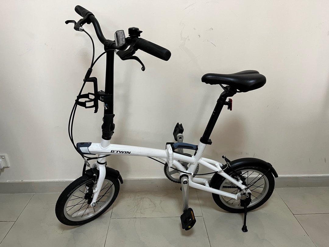 Decathlon BTWIN tilt500XS foldable bike 14” 單車, 運動產品, 單車及配件, 單車 - Carousell