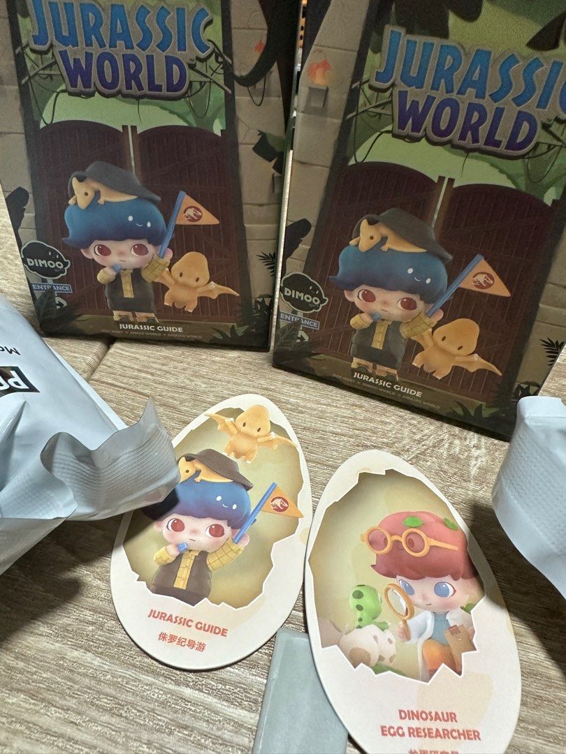 Dimoo Jurassic World Popmart, Hobbies & Toys, Toys & Games on Carousell