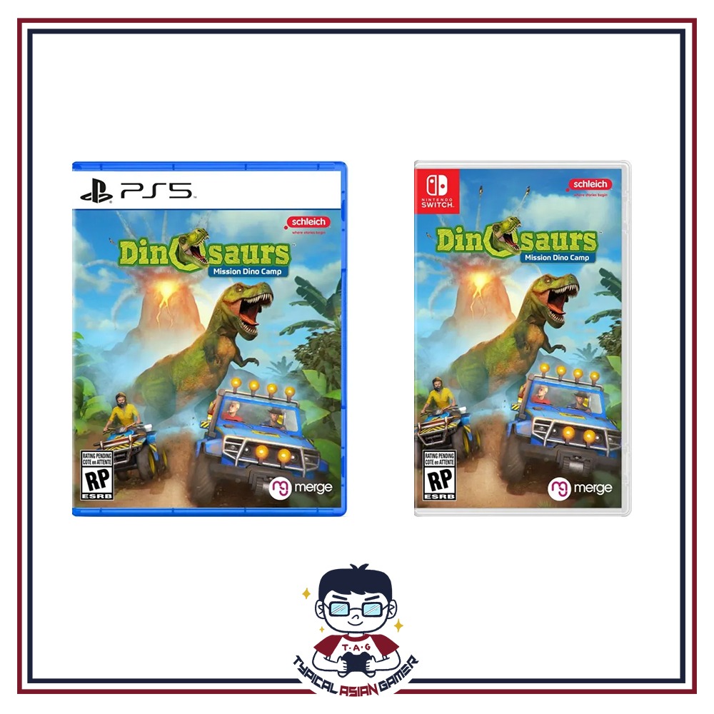 Dinosaurs Mission Dino Camp [PS5/Switch], Video Gaming, Video Games ...