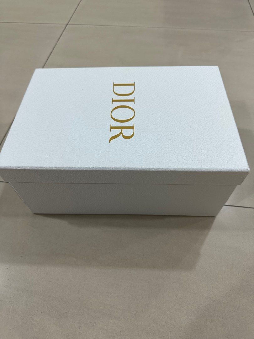 Dior shoe box, Luxury, Accessories on Carousell