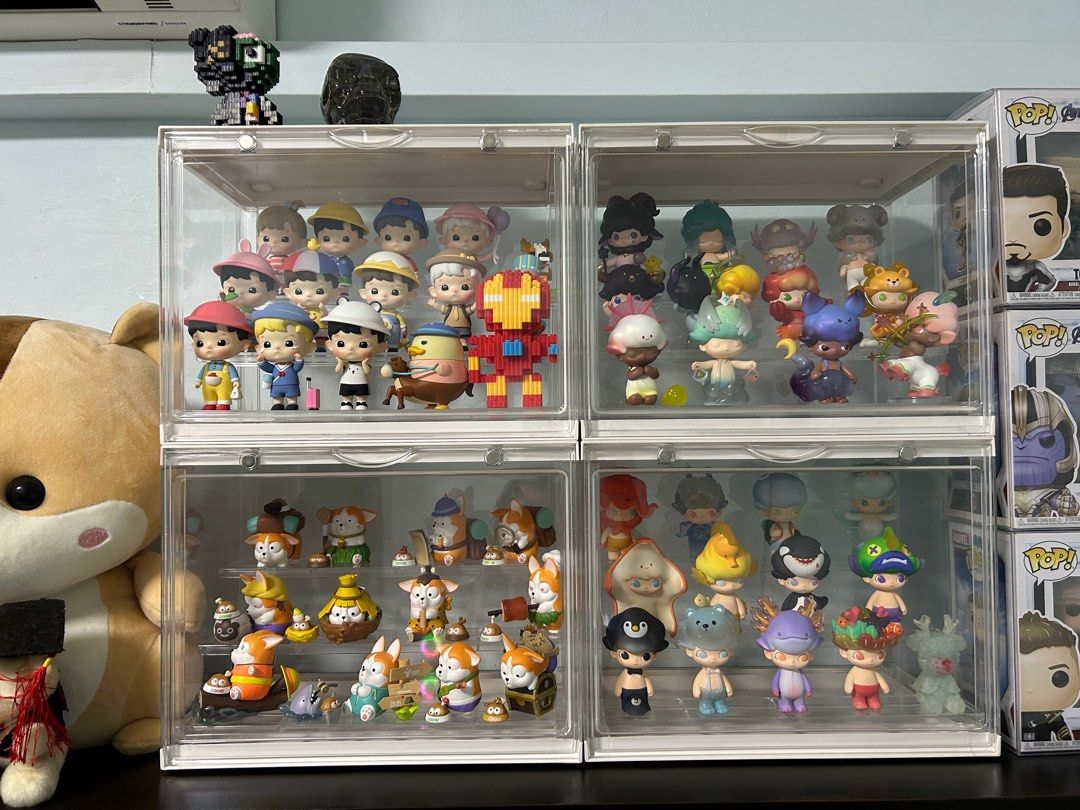 Popmart Display case, Hobbies & Toys, Toys & Games on Carousell