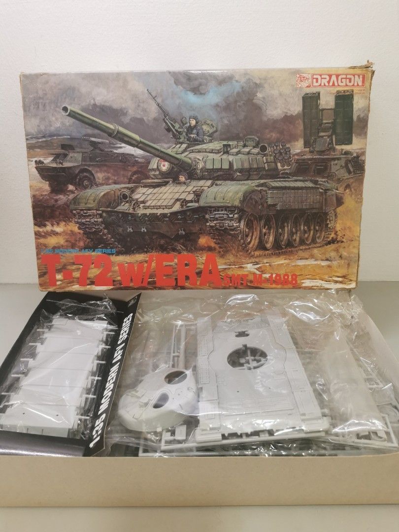 4 items in 1 price : - - Dragon T-72 & T-80(plus Photo etch), SA-2 ...