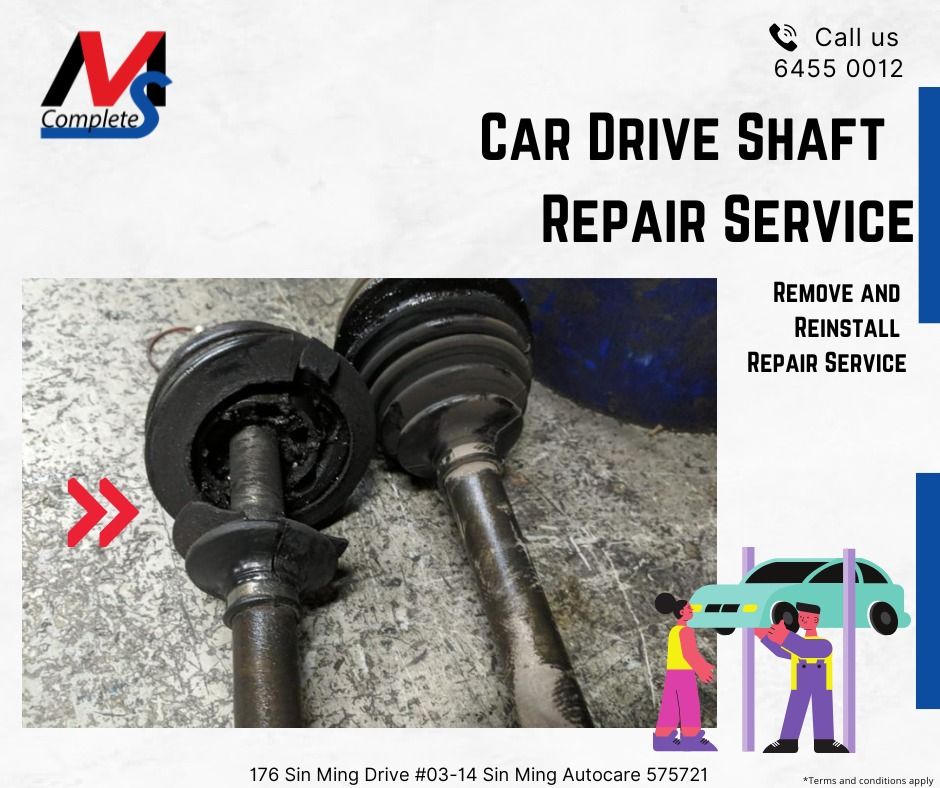 Drive Shaft repair or replace a new set, Car Accessories, Car Workshops ...
