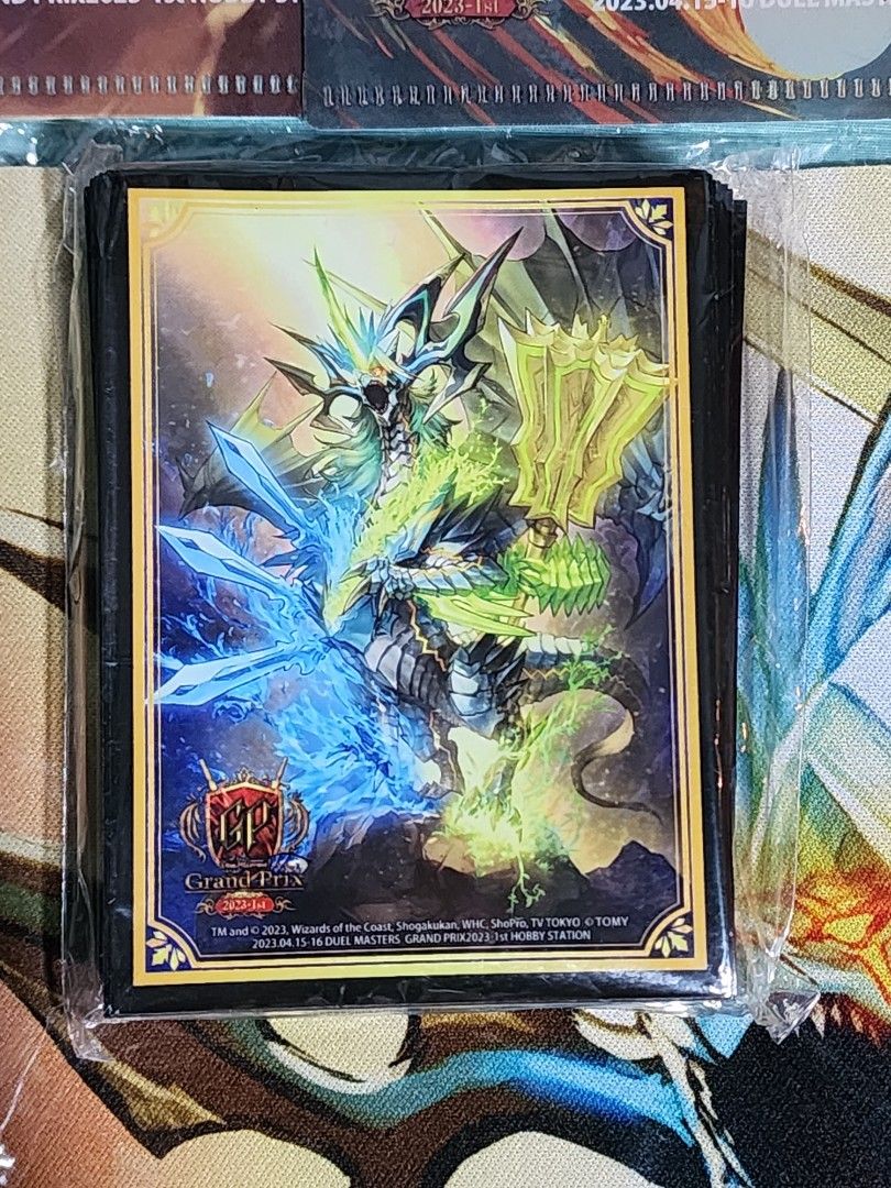 [Duel Masters Sleeves] GP2023 Gaiash Kaiser, the Meteor, Hobbies & Toys, Toys & Games on Carousell