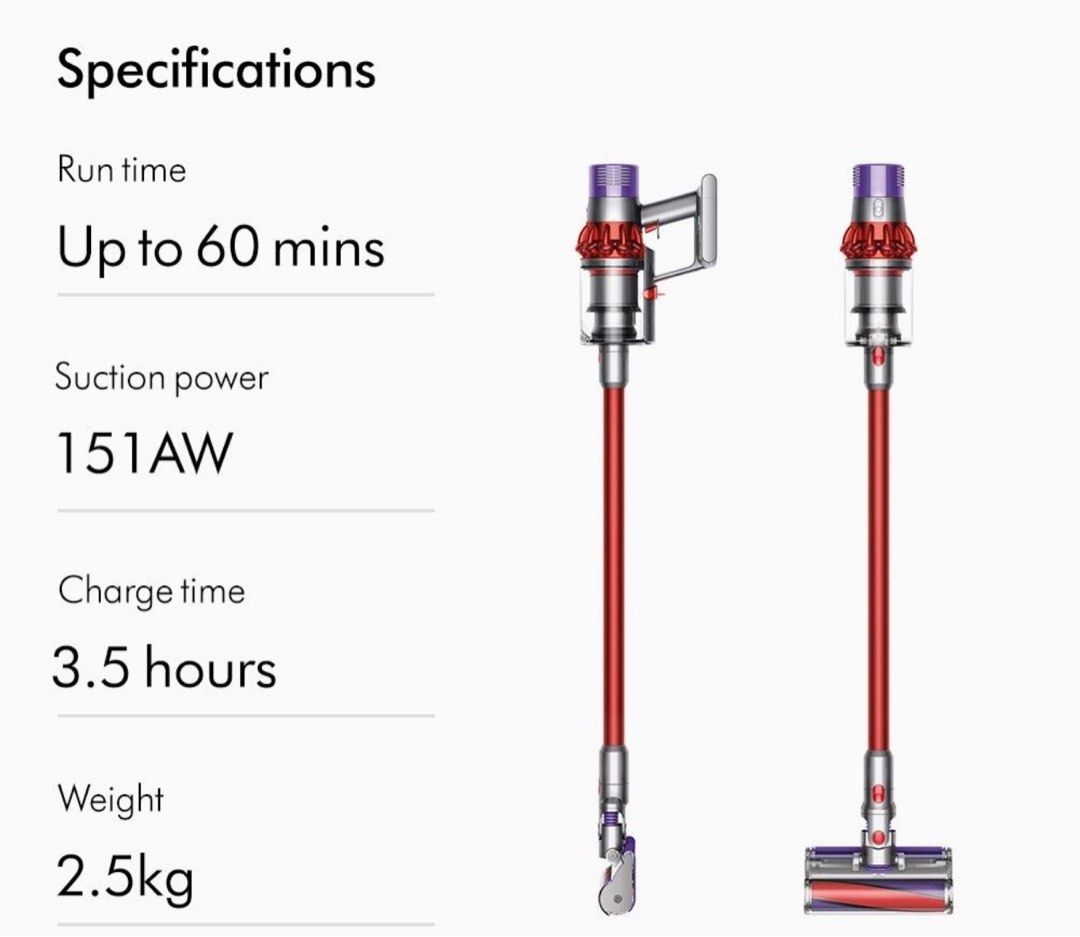 Dyson Cyclone V10 Fluffly BNIB, TV & Home Appliances, Vacuum Cleaner ...