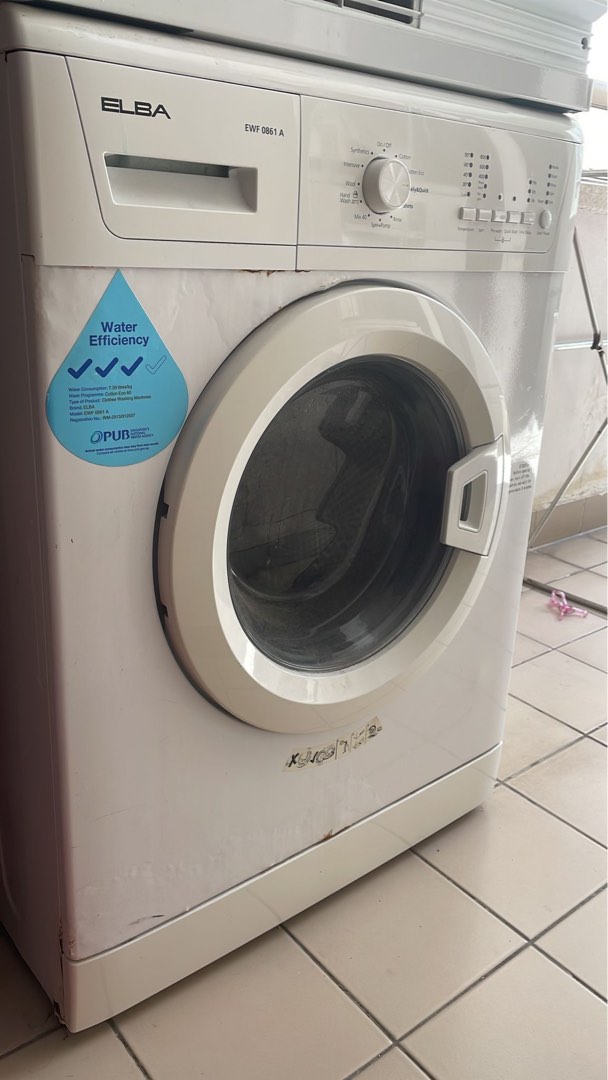 ELBA washing machine 6Kg negotiable , TV & Home Appliances, Washing ...