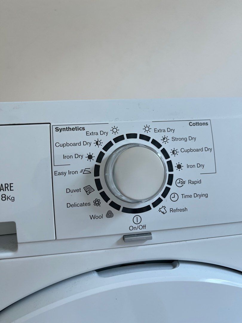 Electrolux condenser dryer 8kg, TV & Home Appliances, Washing Machines ...