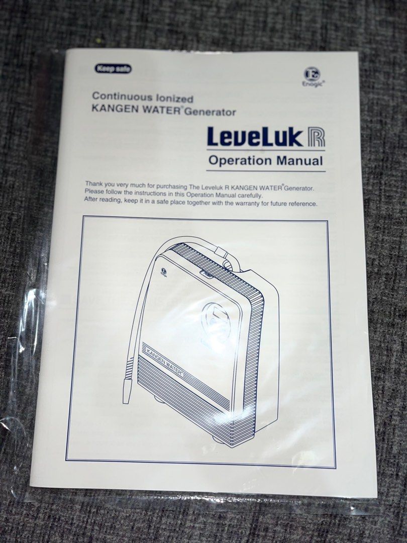 Enagic LeveLuk R Continuous Ionized Kangen Water Generator, TV & Home ...