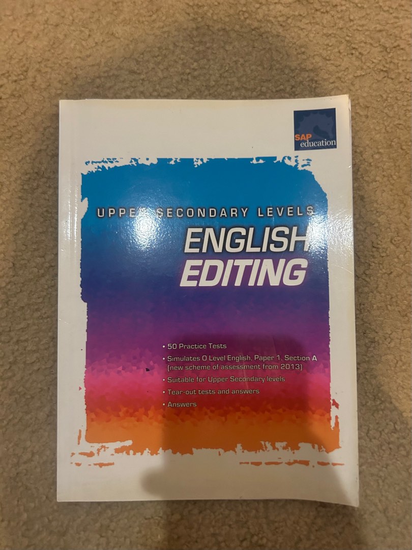 English Editing, Hobbies & Toys, Books & Magazines, Assessment Books on ...