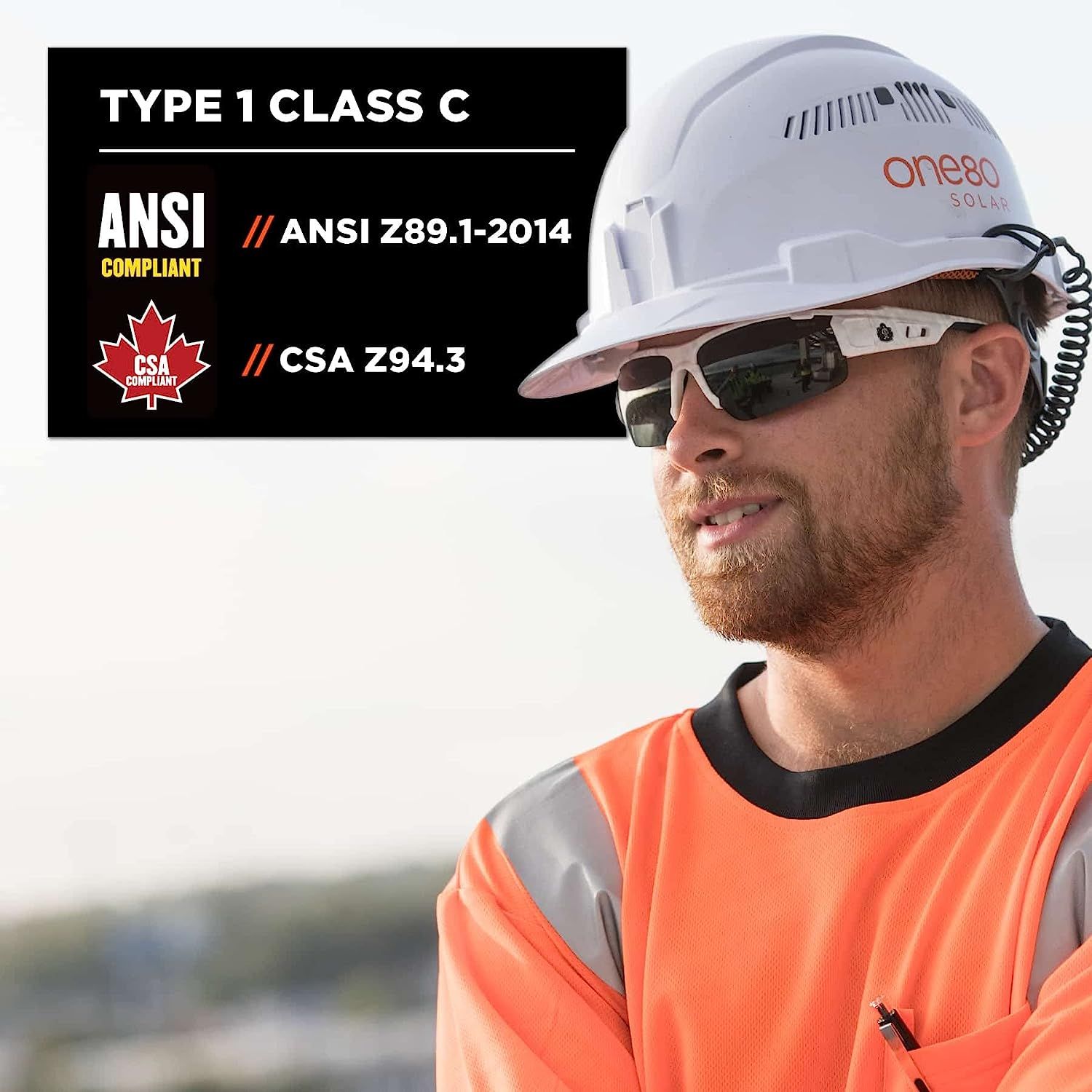 Ergodyne - 60144 Vented Hard Hat Cap Style, Ratchet Suspension, Class C, Skullerz 8972,White ...