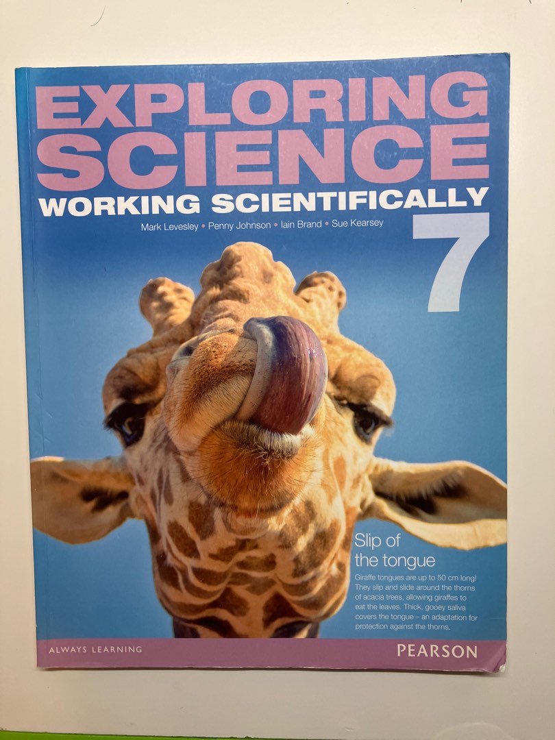 Exploring Science Working Scientifically 7, 興趣及遊戲, 書本 & 文具, 教科書 - Carousell