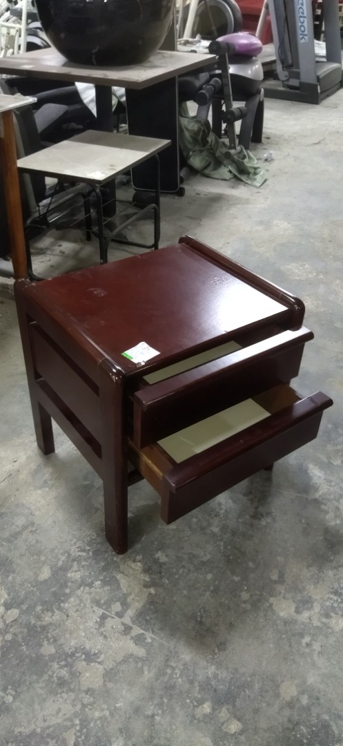 (F20072752) Nyato Wood Bedside Table | Meja Sisi Tidur Kayu Nyatoh ...