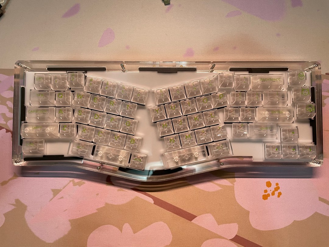 Fancy Alice 66 custom keyboard, 電腦＆科技, 電腦周邊及配件, 電腦鍵盤及相關產品 - Carousell