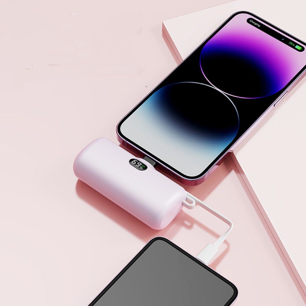 Fast Charge Mini Capsule Powerbank 5000mah, Mobile Phones & Gadgets ...