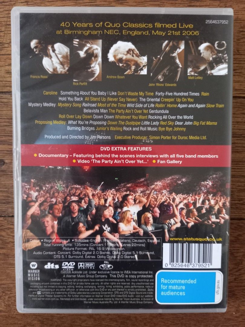 For Sale Led Zeppelin - Led Zeppelin DVD (2DVD)(Plus Freebie) on Carousell