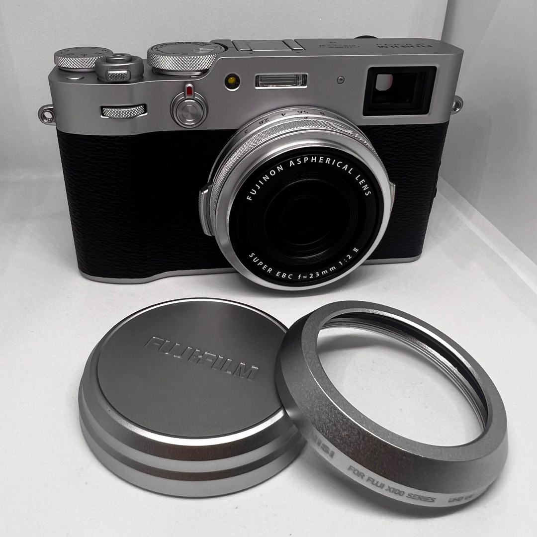 Fujifilm X100V Silver, Photography, Cameras on Carousell