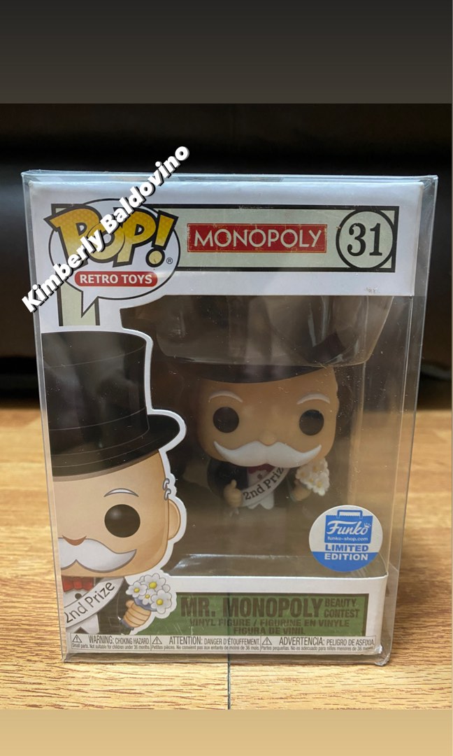 Funko Pop! Mr. Monopoly Beauty Contest, Hobbies & Toys, Toys & Games on ...
