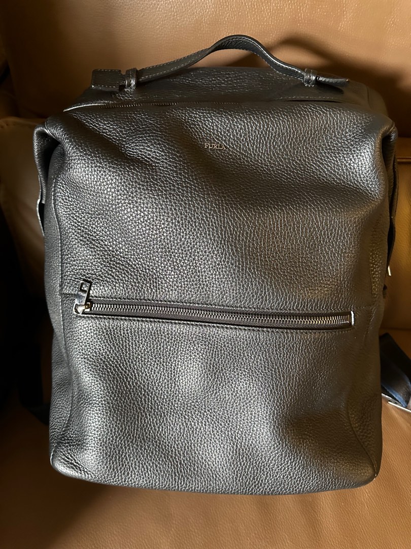 Furla Mens BackPack, Men's Fashion, Bags, Backpacks on Carousell