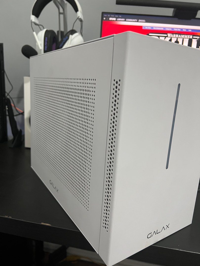 Galax Rev 03 Gaming MATX Case White, Video Gaming, Gaming Accessories ...
