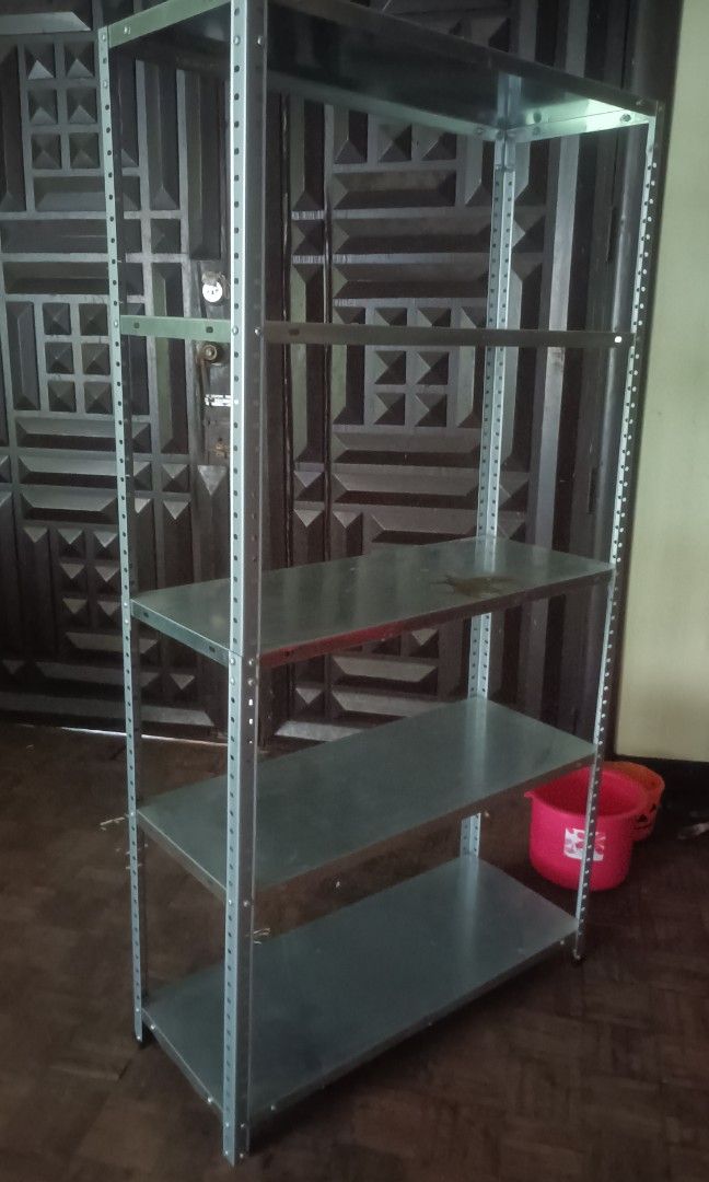 Galvanized Steel Shelf Shelves 5 Layers on Carousell