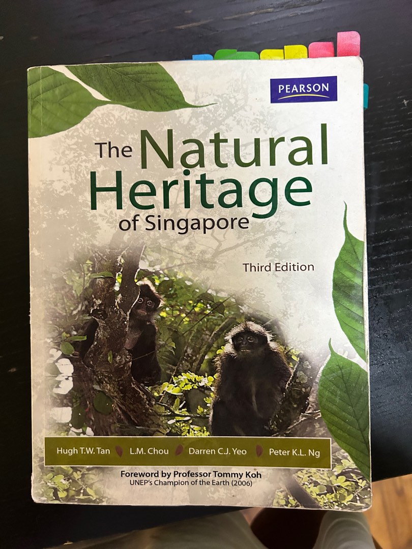 GES1021 Natural Heritage of Singapore Textbook (3rd Edition) + Nicely ...