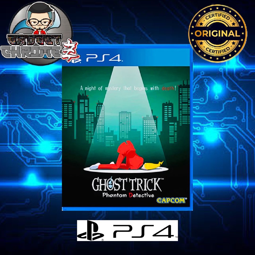 Ghost Trick Phantom Detective | PS4 Game | BRANDNEW, Video Gaming ...